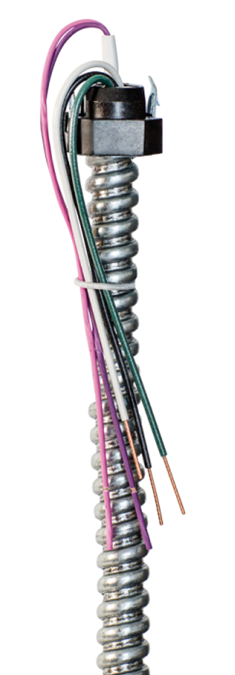 External Snap-In Connector - Plastic/Steel - ⅜" Conduit | Engineered ...