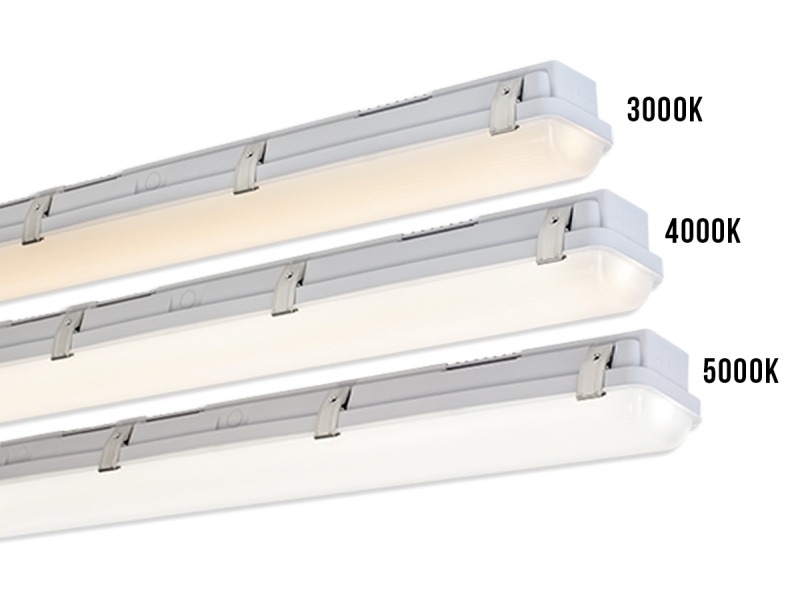 General Purpose LED Luminaire with Color and Wattage Select Technology ...