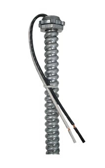Solid Wire - 3/8" Die Cast Screw-In Fixture Whip | Engineered Products ...